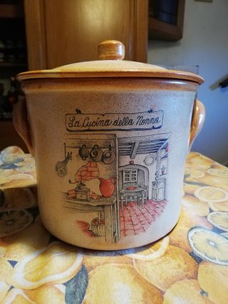 Pentola Zuppiera in Terracotta ceramica