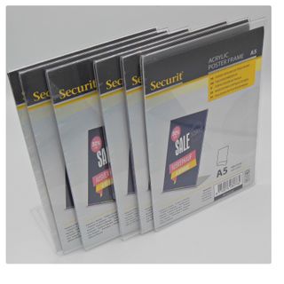 Sei supporti appoggio porta listini da tavola