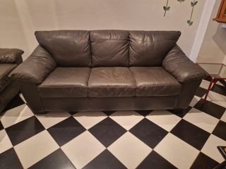 Divano in pelle 3 posti