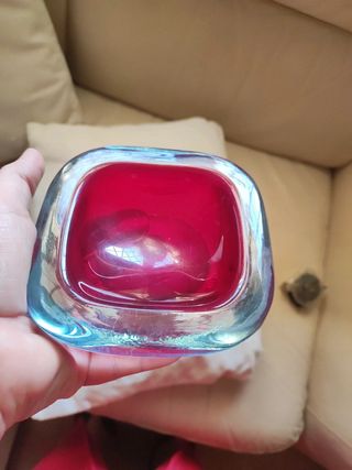 Ciotola vetro di Murano originale anni 60