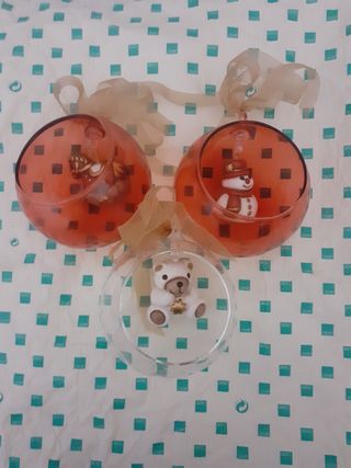 Palline con ciondolo,  addobbi Thun