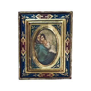 Quadro religioso con cornice