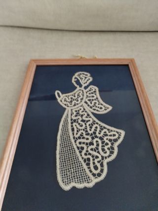 Angelo in pizzo  incorniciato 