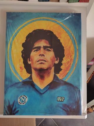 stampa su tela san diego maradoona