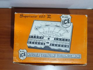 multimetro analogico Supertester ICE 680 R