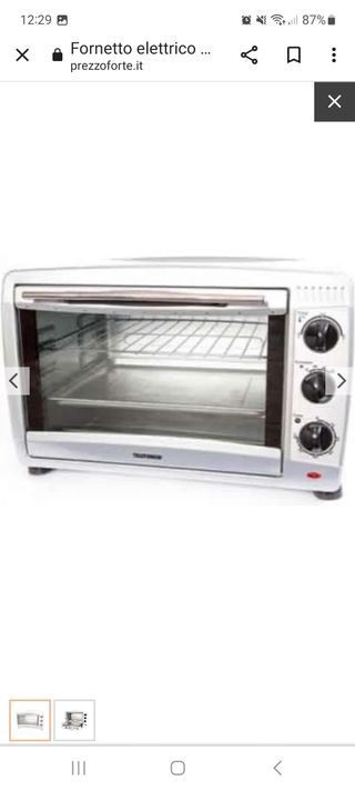 Forno elettrico telefunken