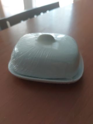 Porta burro mini in ceramica bianca