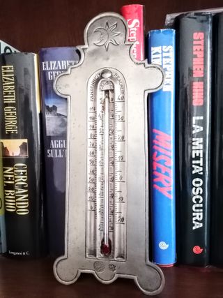 Termometro da parete in peltro - Cosi Tabellini