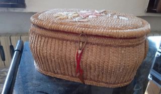 cestino in vimini 