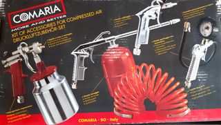 SET CINQUE ACCESSORI – NUOVI – PER COMPRESSORE AD