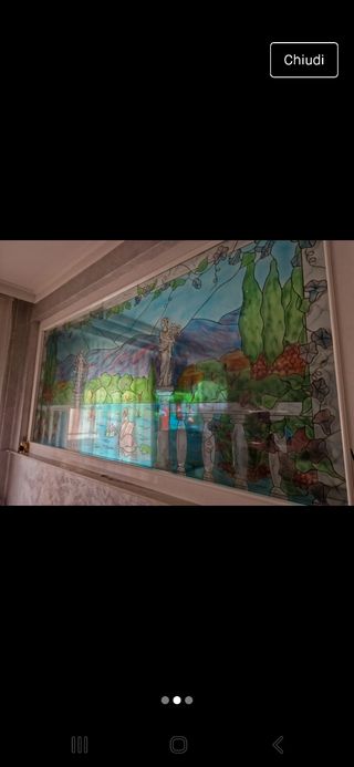 vetri dipinti ha rovescio 