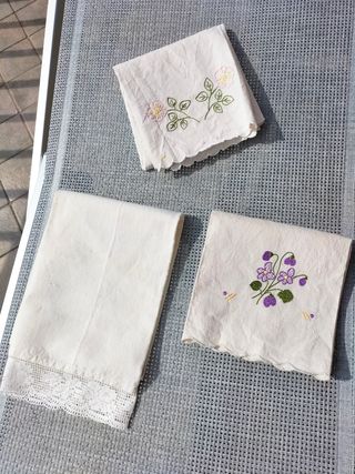 asciugamani ricamati 