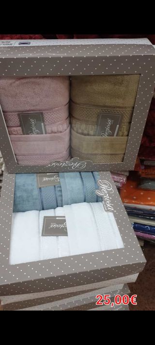 set tovaglie per il bagno 