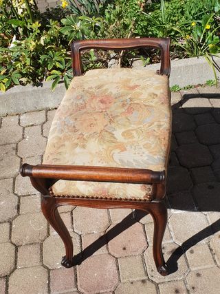 panca puf sgabello sedia epoca 1900