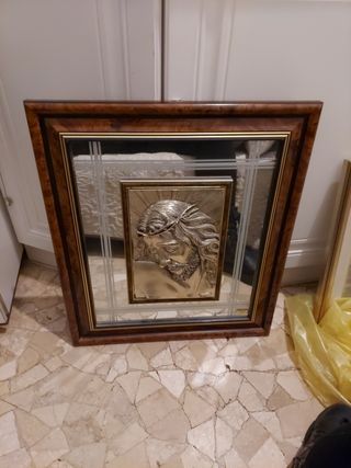 quadro in 3 D in arg 925 