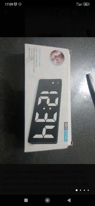Orologio sveglia 
