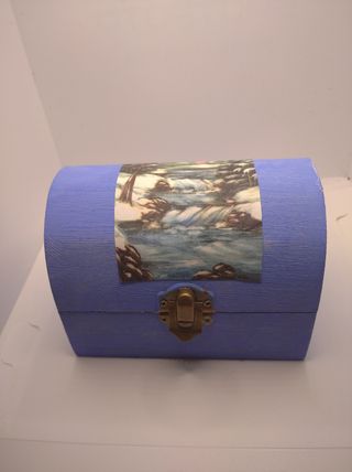 Bauletto azzurro