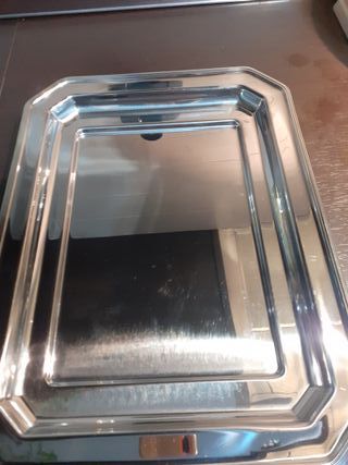 Vassoio in acciaio inox