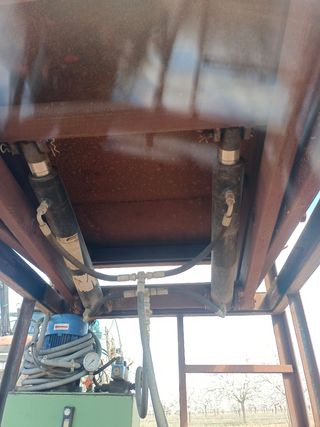 Foso paletizador para colocación de sacos 