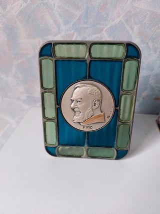 quadretto.da tavolo Padre pio