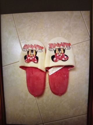 ciabatte rosa di Minnie