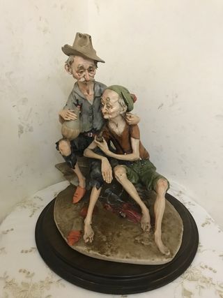 Statua porcellana vintage 