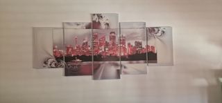 Stampa su tela Sidney 5 pezzi