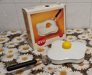 Tegame con coperchio teflon antiaderente OVO Tvs