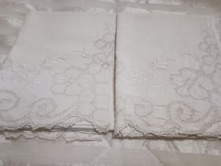 due asciugamani in lino 