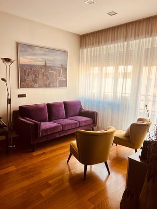 Divano velluto viola