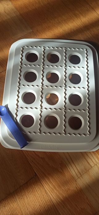 stampo ravioli quadrati Tupperware