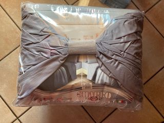 Trapuntino matrimoniale fiocco con 2cuscini