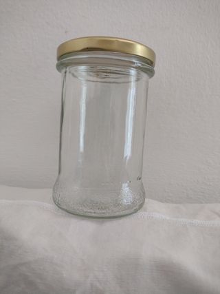 10 vasetti in vetro con chiusura ermetica in metal