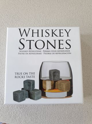 Whisky Stones cubetti di pietra confezione regalo 