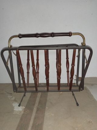 porta giornali vintage 