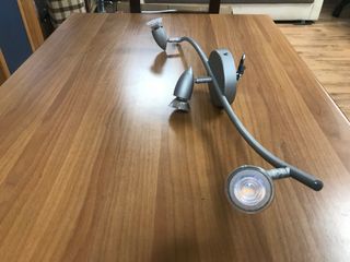 3 faretti a LED orientabili