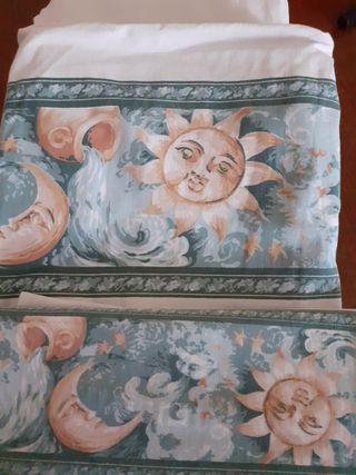 completo lenzuola letto singolo vintage 