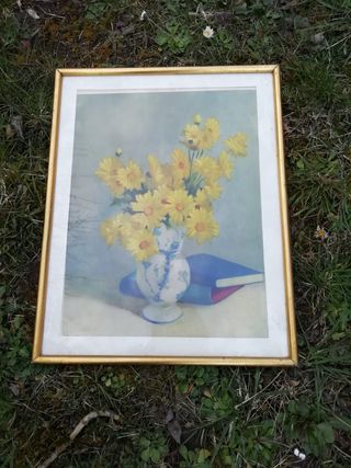 quadro con stampa anni 60