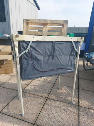 tavolino pieghevole da campeggio