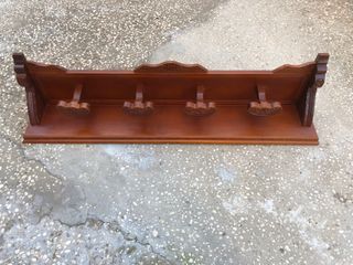 Attaccapanni in legno antico 