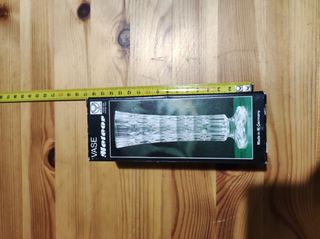 vaso in cristallo nuovo