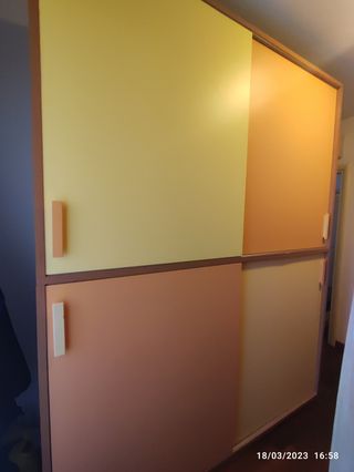 Letto a ponte e armadio Giessegi 