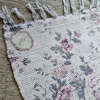 set 3 tappeti multiuso  shabby chic blanc maricló 