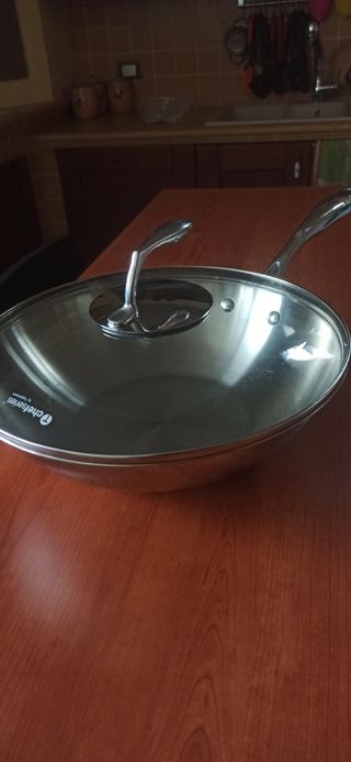 Padella wok Tupperware fuoco e induzione