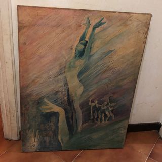 Dipinto su tela anno 1985 autrice SURICO 