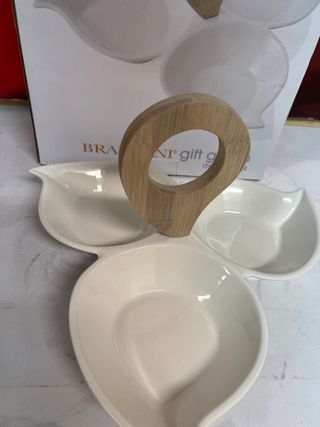 BRANDANI ANTIPASTIERA GIRANDOLA BIANCO 