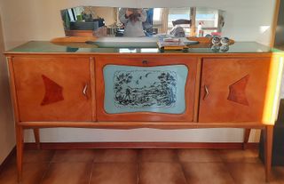 Credenza in legno anni 50 - Sideboard