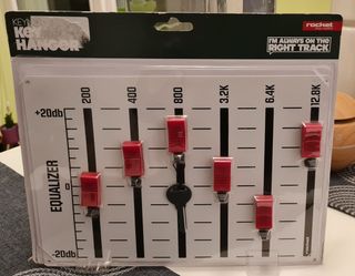 Espositore portachiavi in metallo nuovo