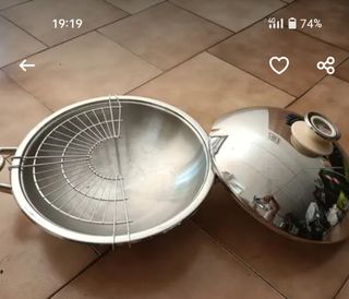wok Zepter 28cm mai usato come nuovo
