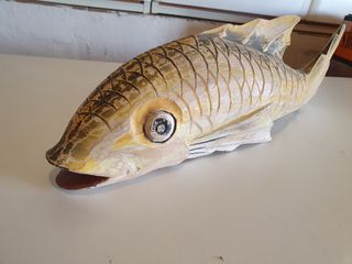 pesce di legno
